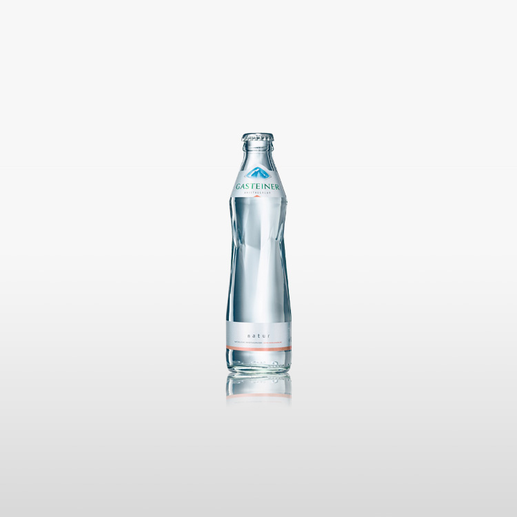 Gasteiner Mineralwasser Still 24 x 0,33l - PLASTIK VERMEIDEN