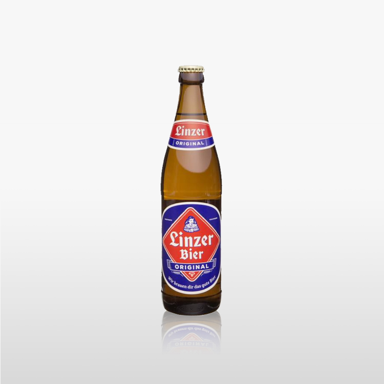 Linzer Bier 20 x 0,50l - PLASTIK VERMEIDEN